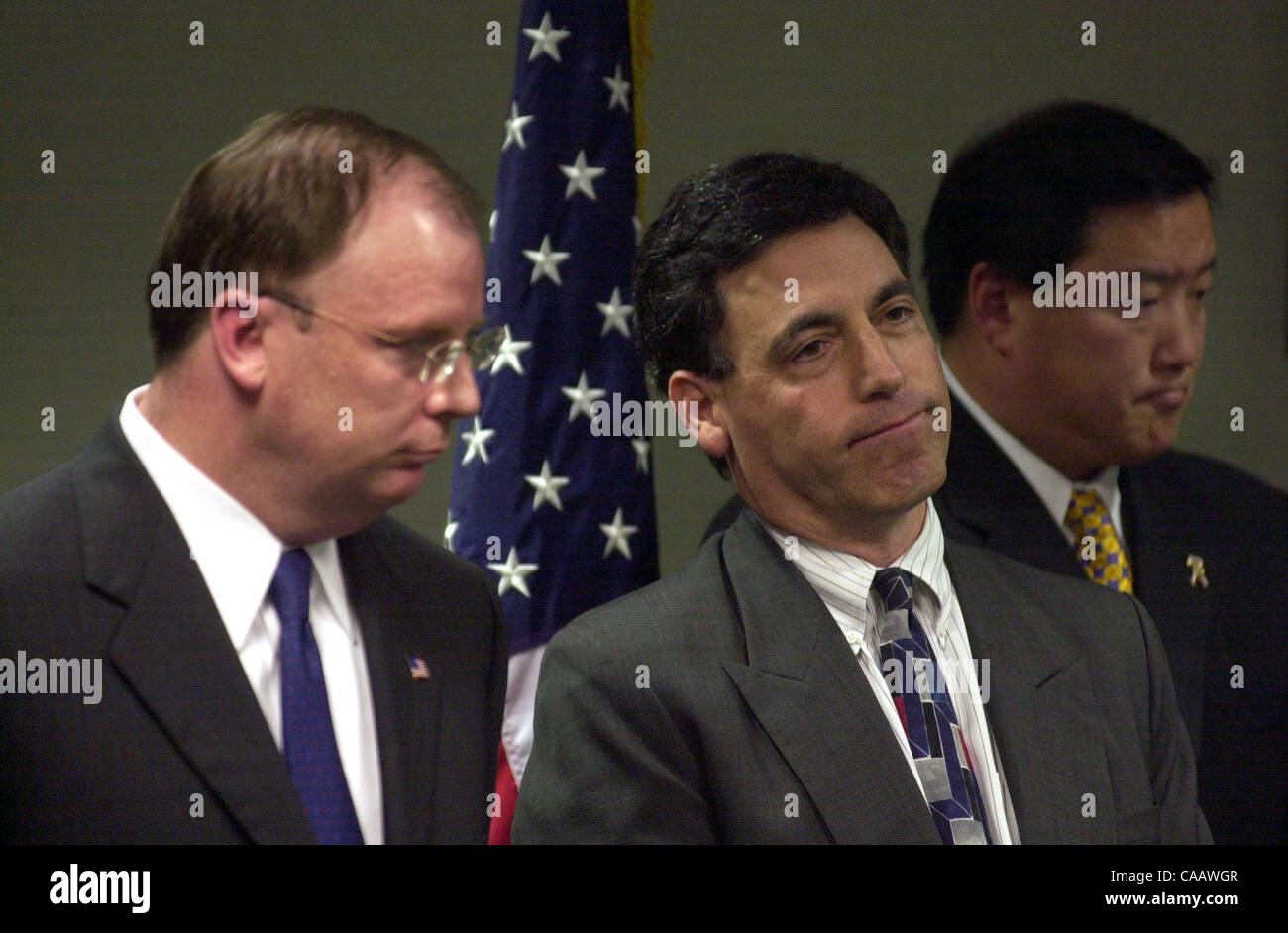 United States attorney Kevin Ryan, left, Ross Nadel, Chief of criminal ...