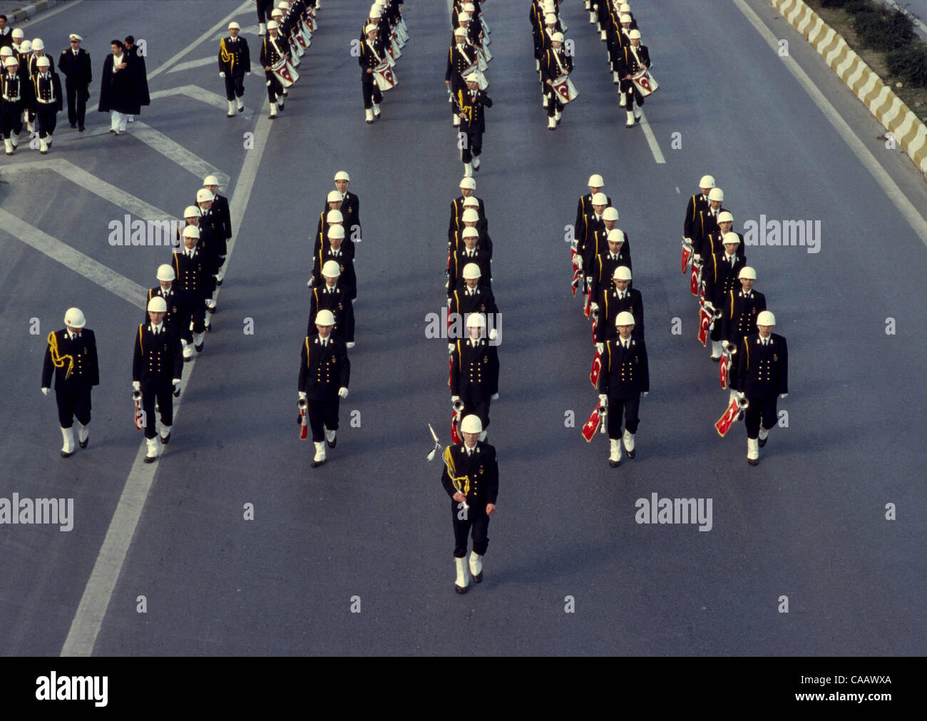 Oct 30, 2002; Istanbul, TURKEY; Turkey celebrated the 79th anniversary ...