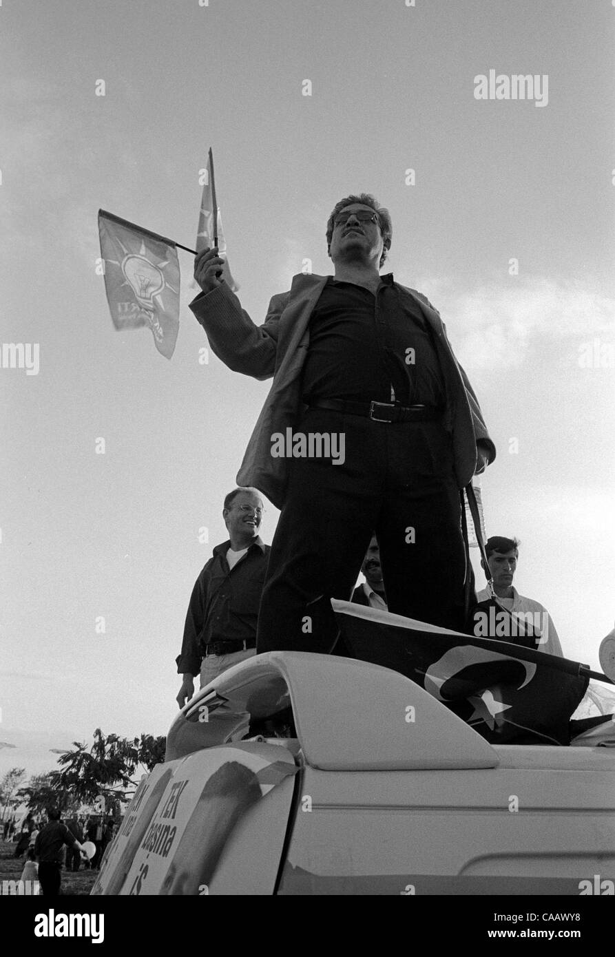 Ak party rally with flag hi-res stock photography and images - Alamy