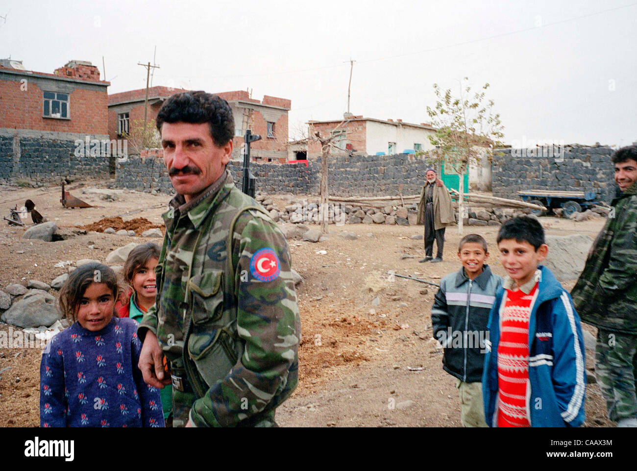 The Turkish government armed about 60,000 village guards in Eastern ...