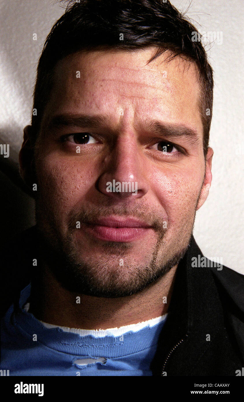 Latin pop singer ricky martin hi-res stock photography and images - Alamy