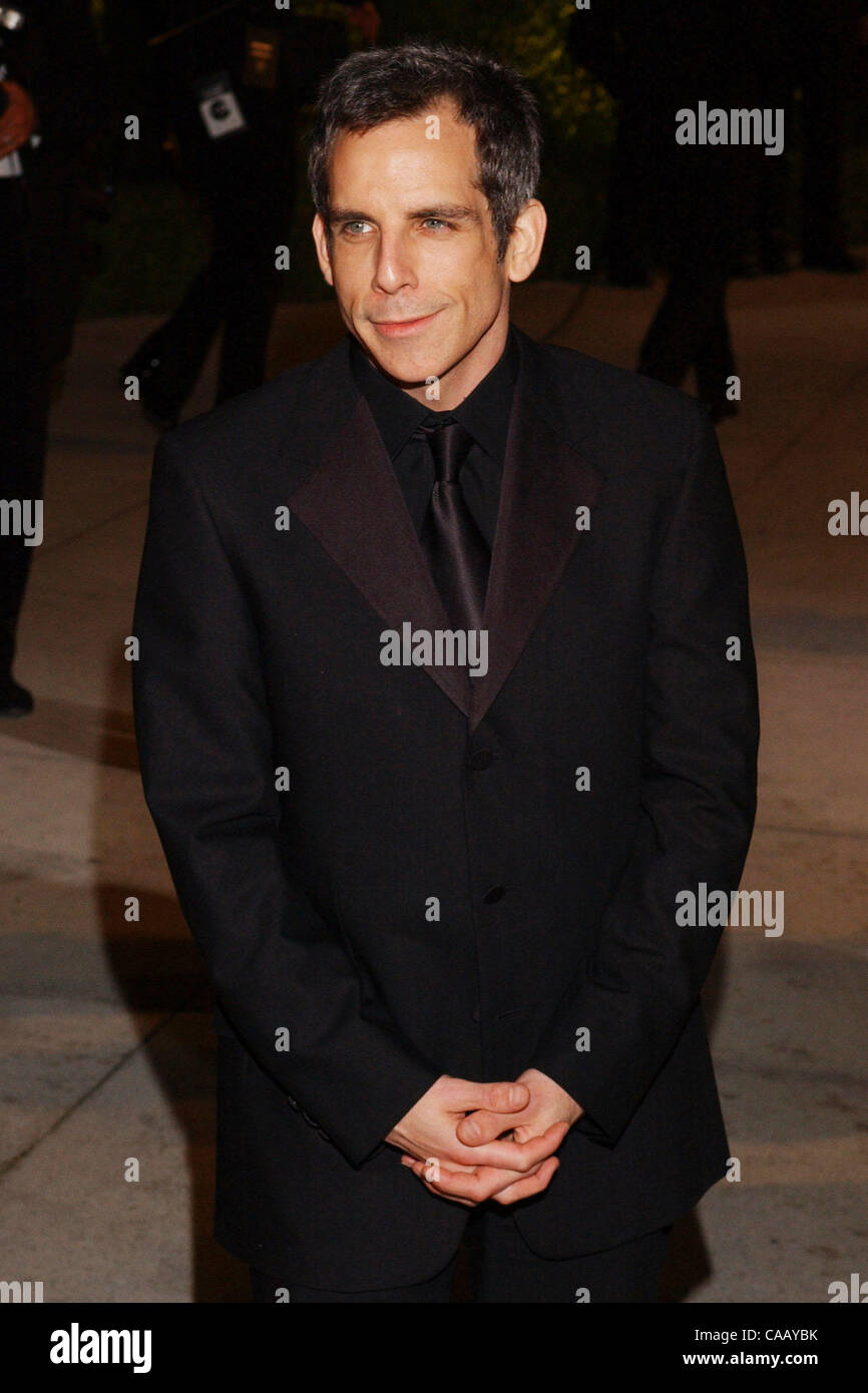 Feb 29, 2004; Los Angeles, CA, USA; Actor BEN STILLER arrives at the ...