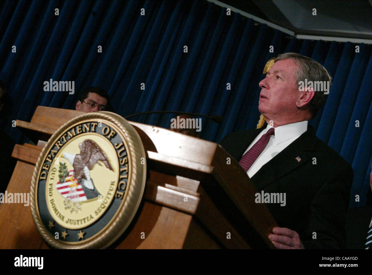 U S Attorney General John Ashcroft High Resolution Stock Photography ...