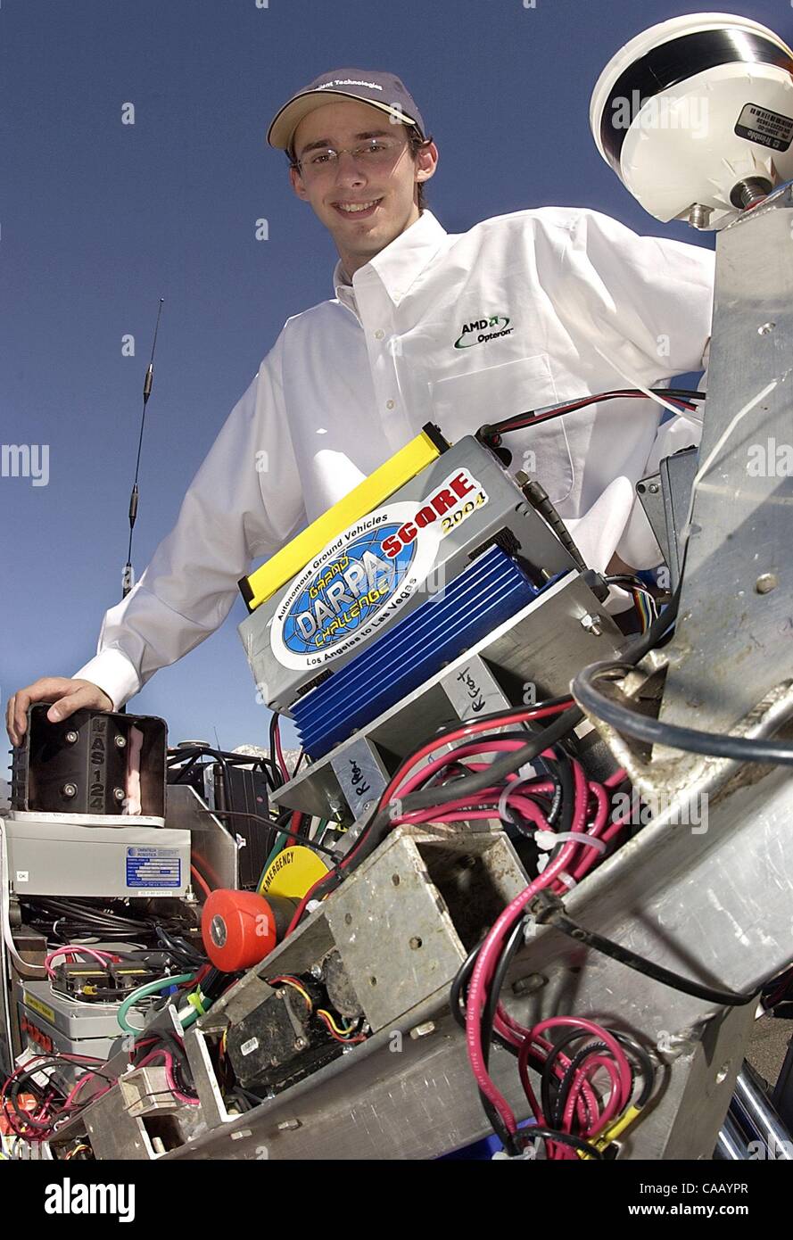 March 8, 2004; Fontana, CA, USA; A million dollars awaits the winner of ...