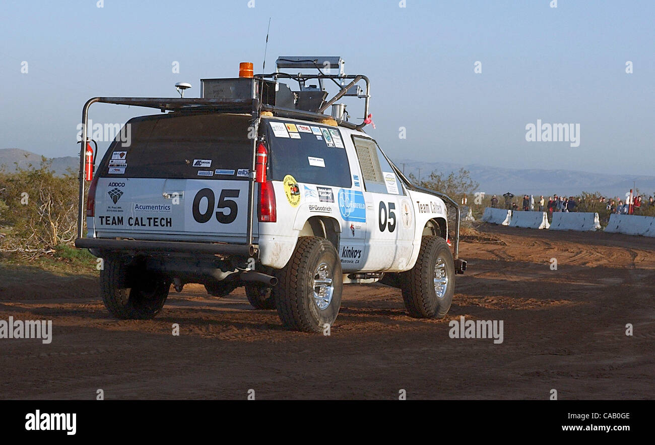 March 13, 2004; Barstow, CA, USA; 'BOB,' the entry from CalTech ...