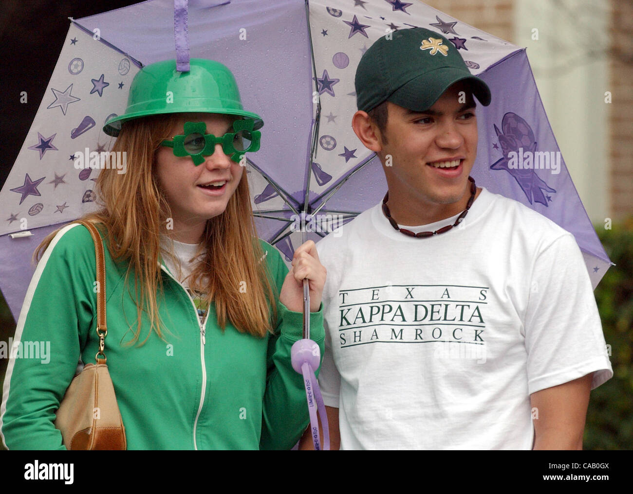 Mar 13, 2004; San Antonio, TX, US; Colleen Buck (L) and David Murillo ...