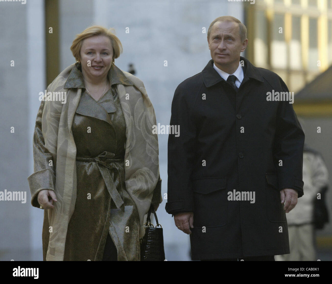 Russian president putin wife lyudmila hi-res stock photography and ...