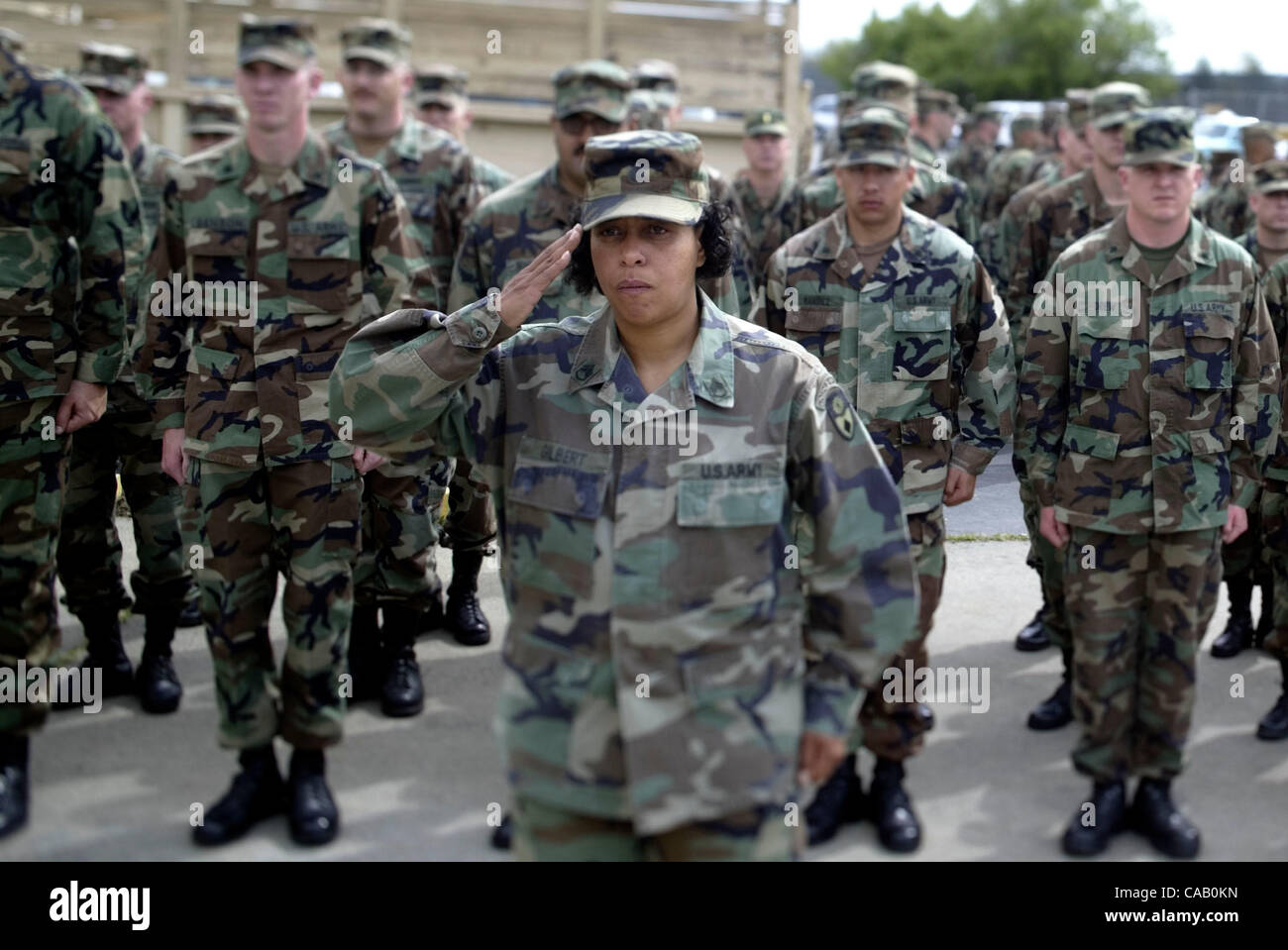 Mar 15, 2004; Sacramento, CA, USA; Family and friends come to say ...
