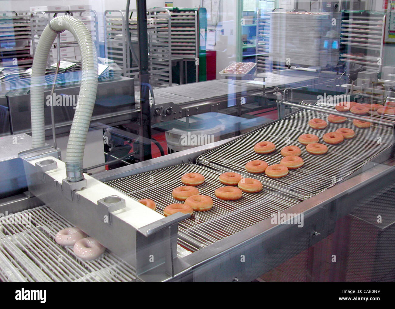 Mar 15, 2004; Los Angeles, CA, USA; Could the Krispy Kreme doughnut be ...