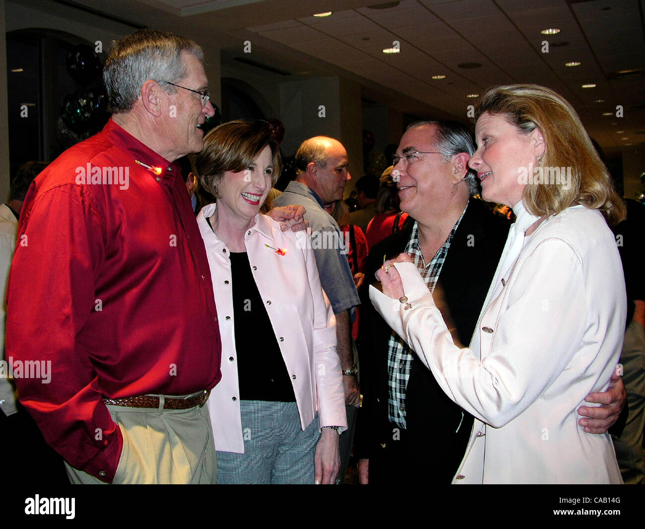 OTS/BROTHERS - Ed Whitacre, Linda Whitacre (honorees), Dick Evans and ...