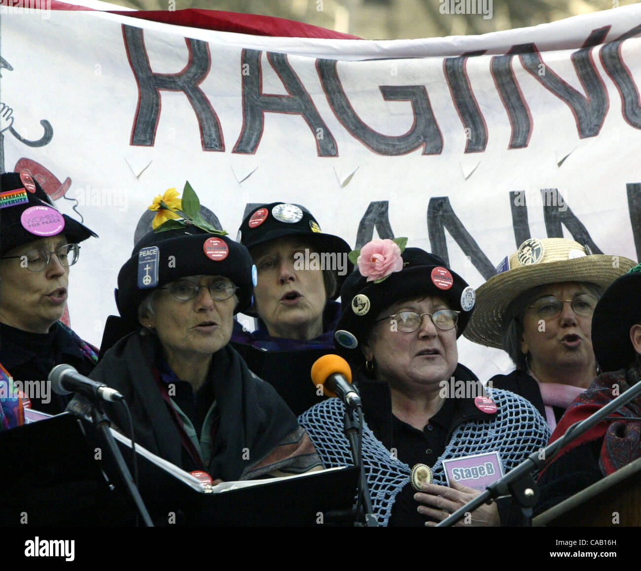 Raging grannies hi-res stock photography and images - Alamy