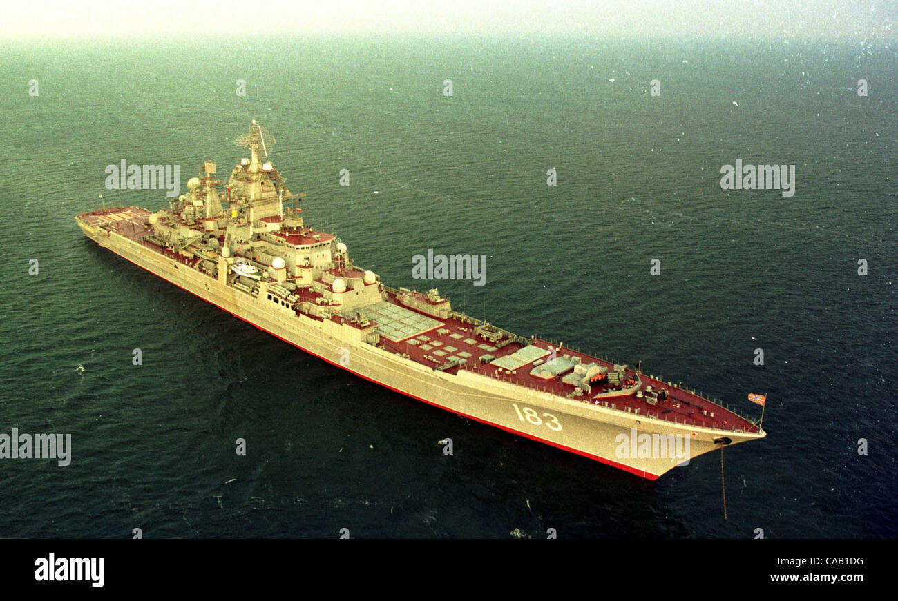 Heavy nuclear rocket cruiser ` Peter the Great `, constructed at the ...