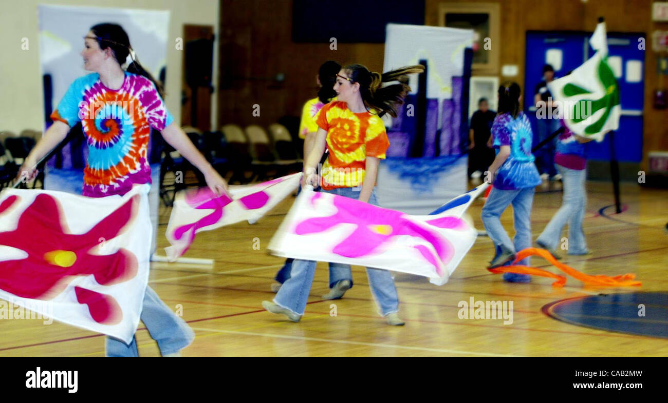Students from Park Middle School in Antioch, Calif. School perform at ...