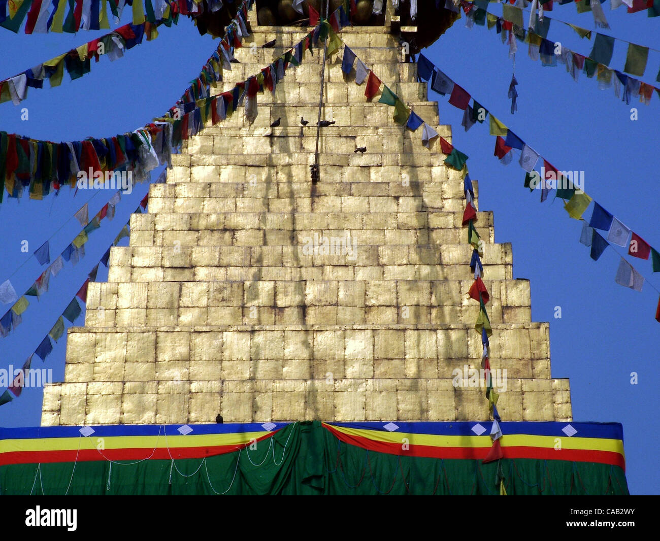 Apr 05, 2004; Kathmandu, NEPAL; One of the Asia biggest Stupa. The ...