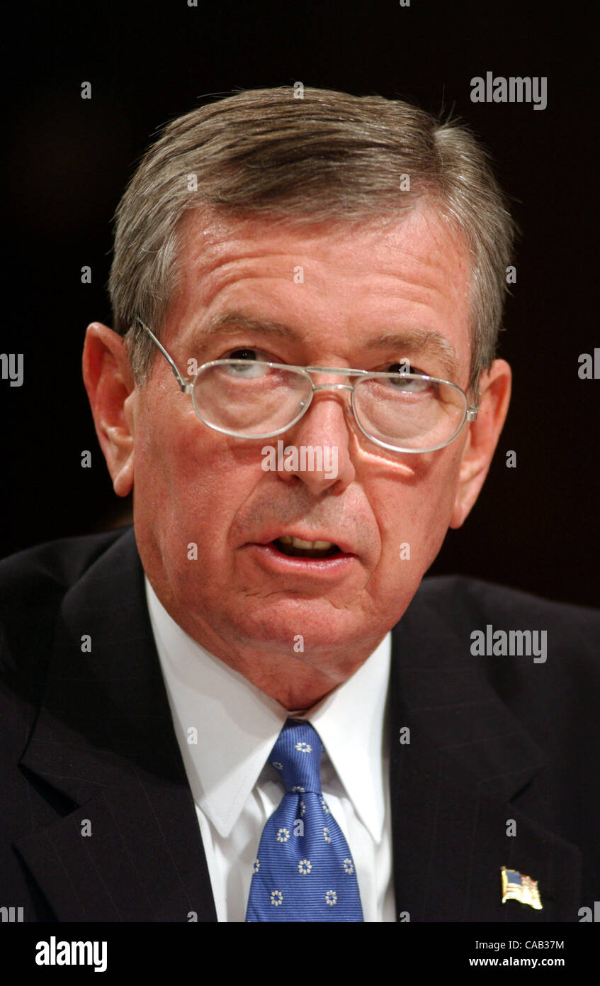 Washington D.C. - U.S. Attorney General John Ashcroft testifies before ...