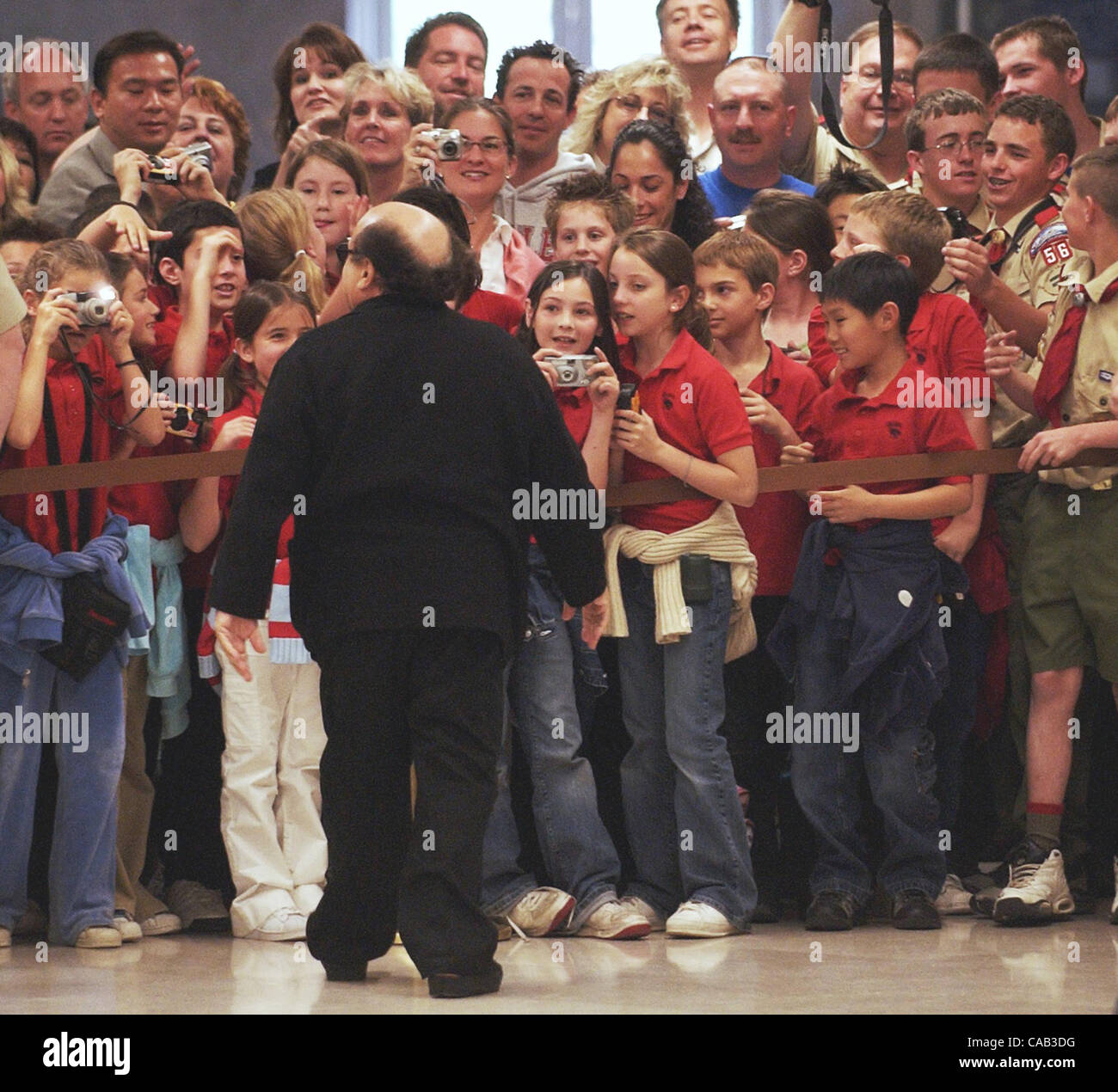 Apr 15, 2004; Sacramento, CA, USA; Actor and director DANNY DEVITO ...