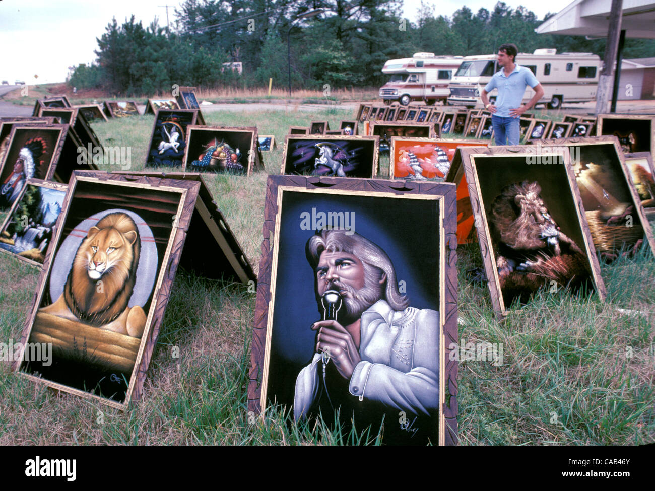 Velvet painting hi-res stock photography and images - Alamy