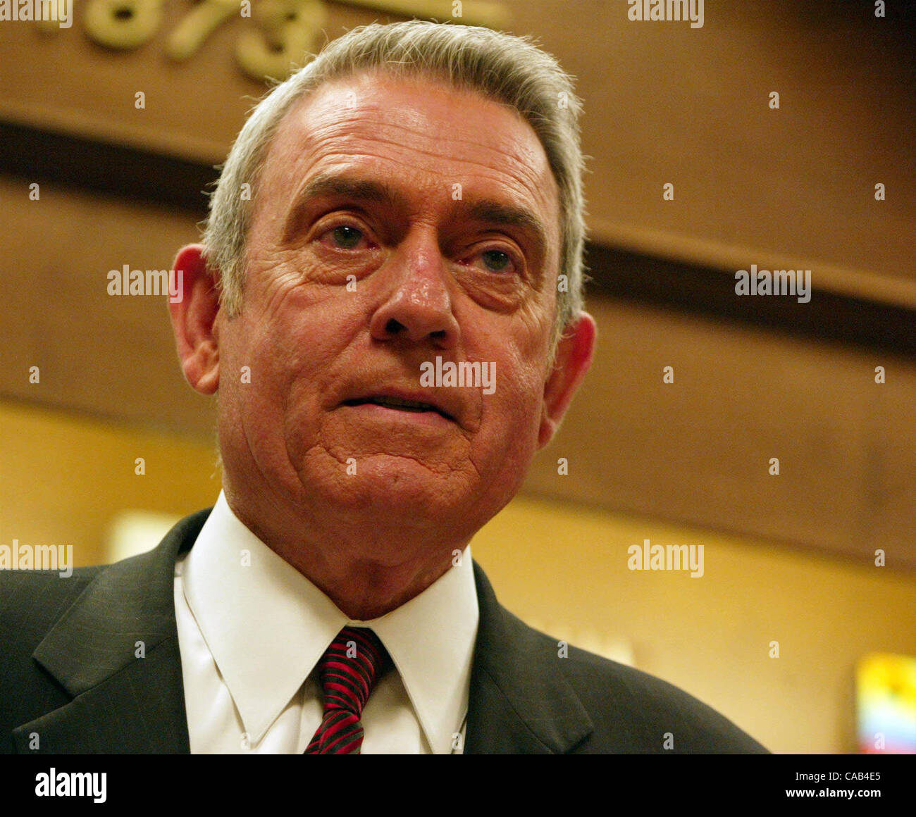 Apr 19, 2004; New York, NY, USA; News personality DAN RATHER at a ...