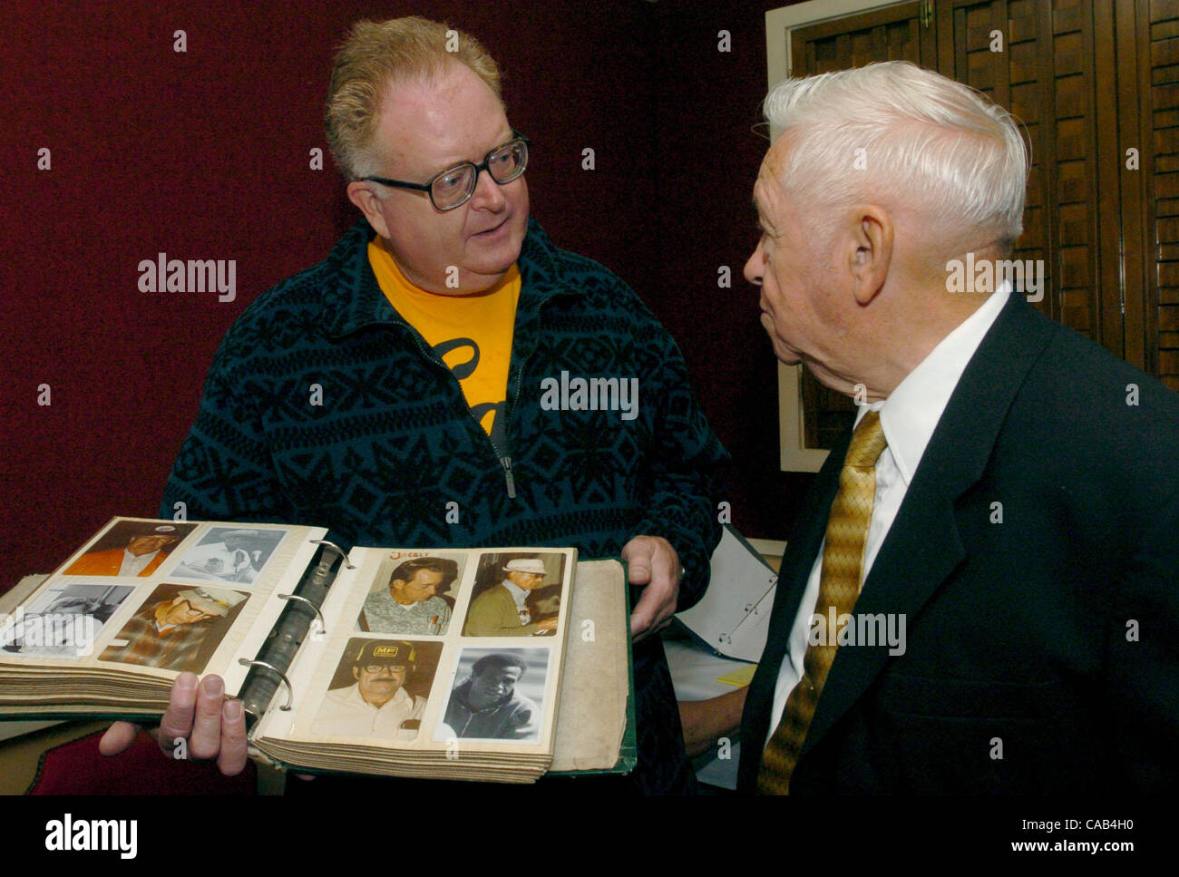 Bob Paulson of Pleasant Hill shares one of his photo scrapbooks with ...