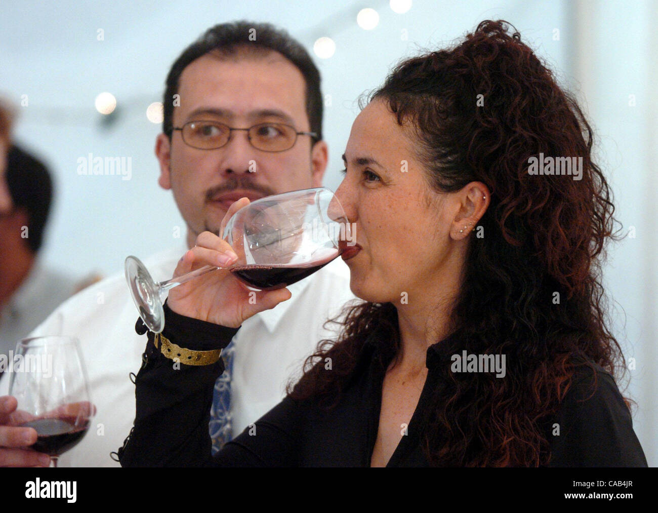Concepcion Llamas (cq)(right) and her husband Rodolfo Llamas (cq ...