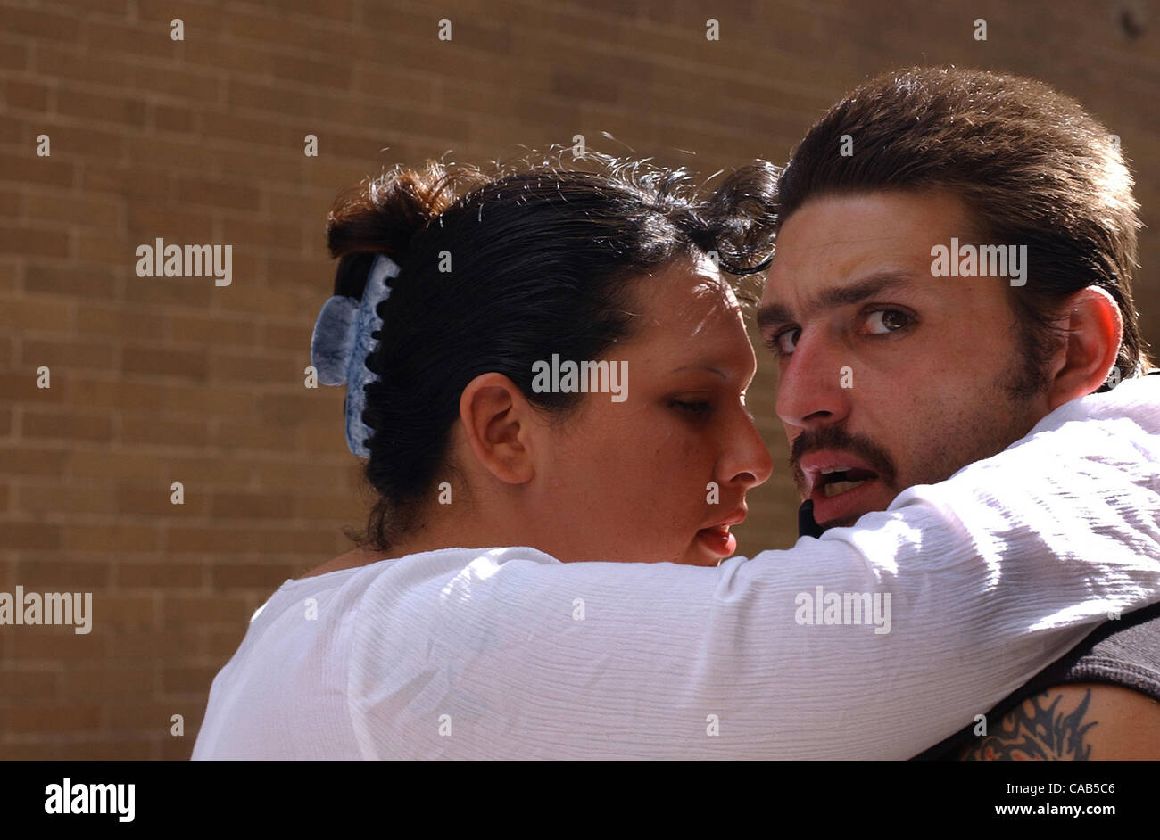 Homeless newlyweds Peter Clyde Shelpman Jr., known as C.J., and Jamie ...