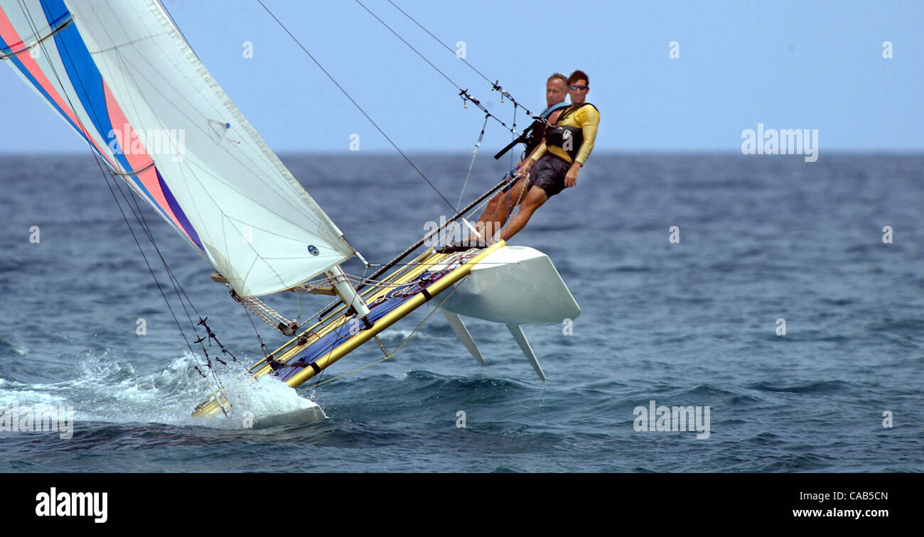 LIVE METRO------4/27/2004----DELRAY BEACH-----(L-) Jed Young and Chuck ...