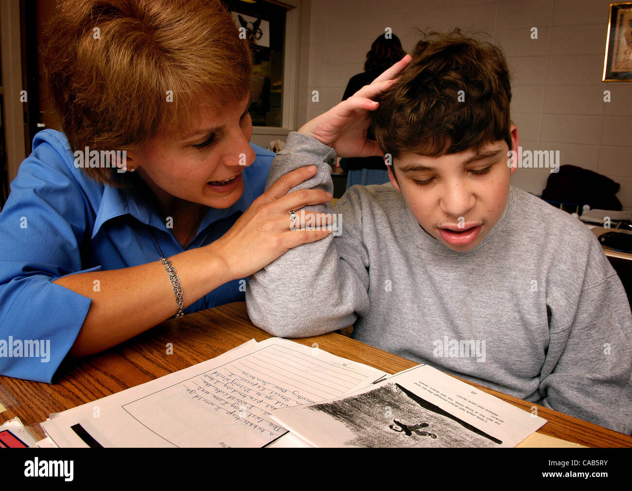 Autistic teen hi-res stock photography and images - Alamy
