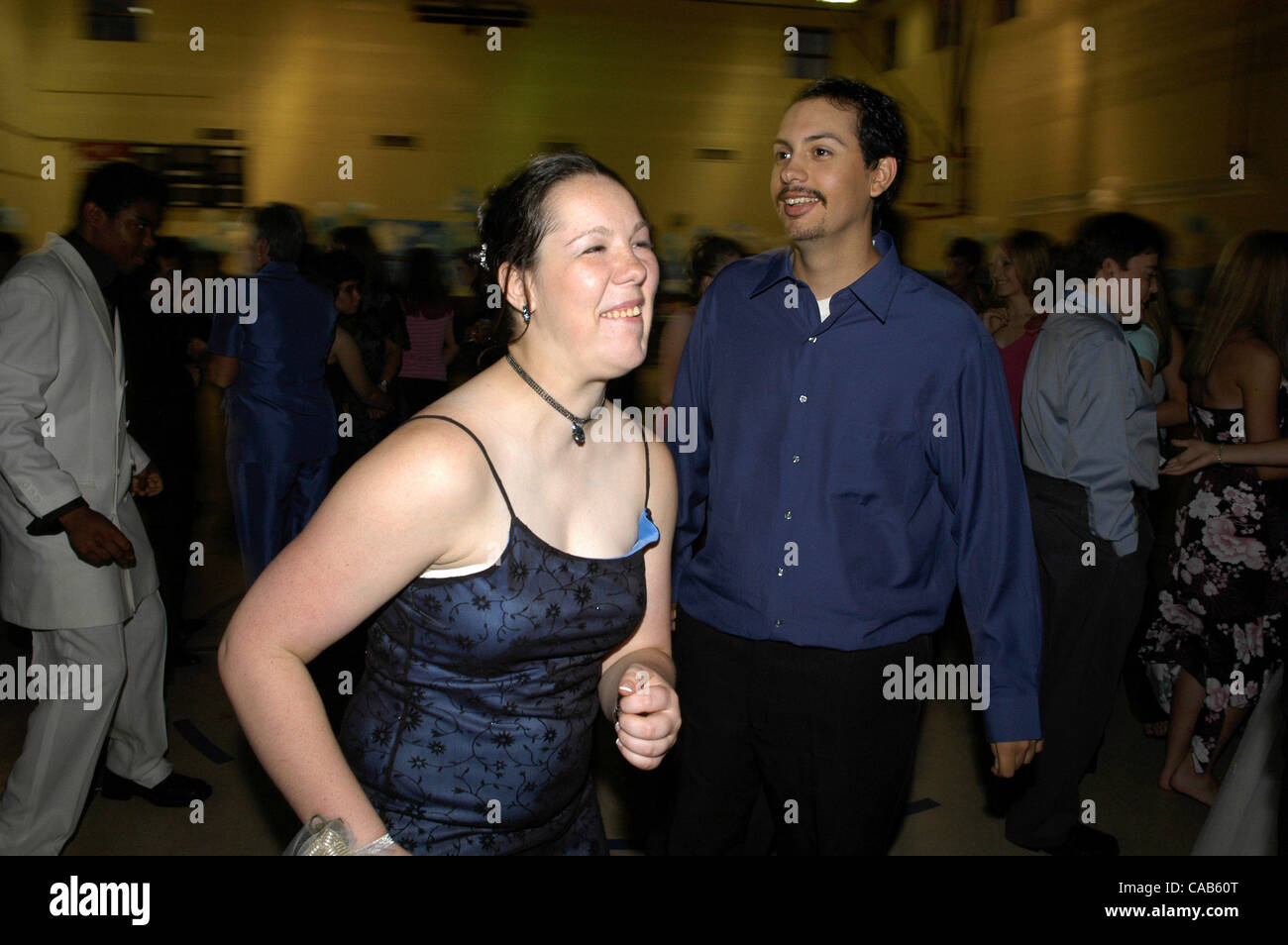 May 05, 2004; Woodstock, GA, USA; Students dance at the Special Needs ...