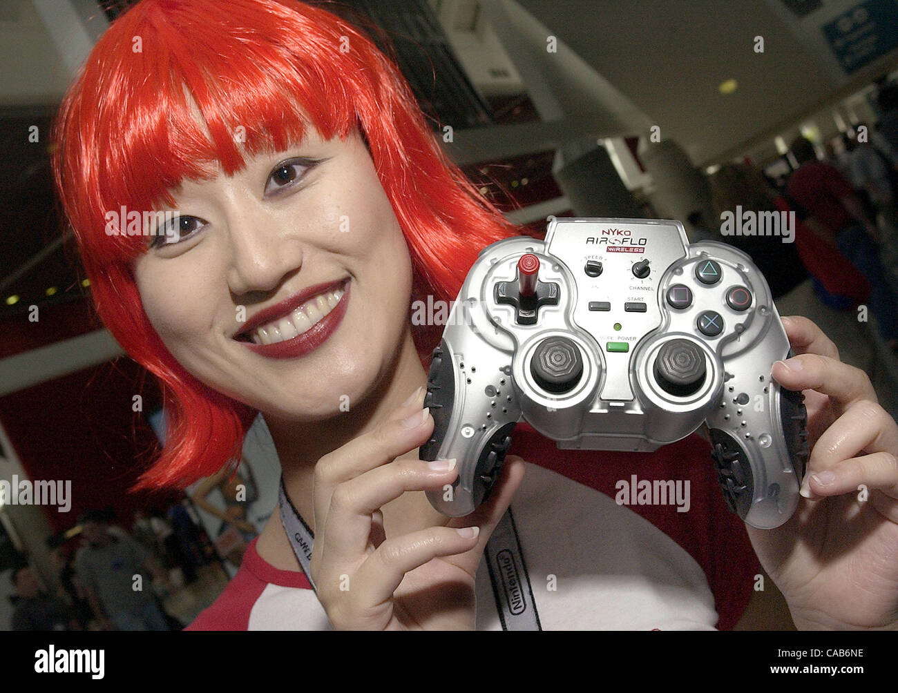 May 12, 2004; Los Angeles, CA, USA; The NYKO Technologies WIRELESS AIR ...