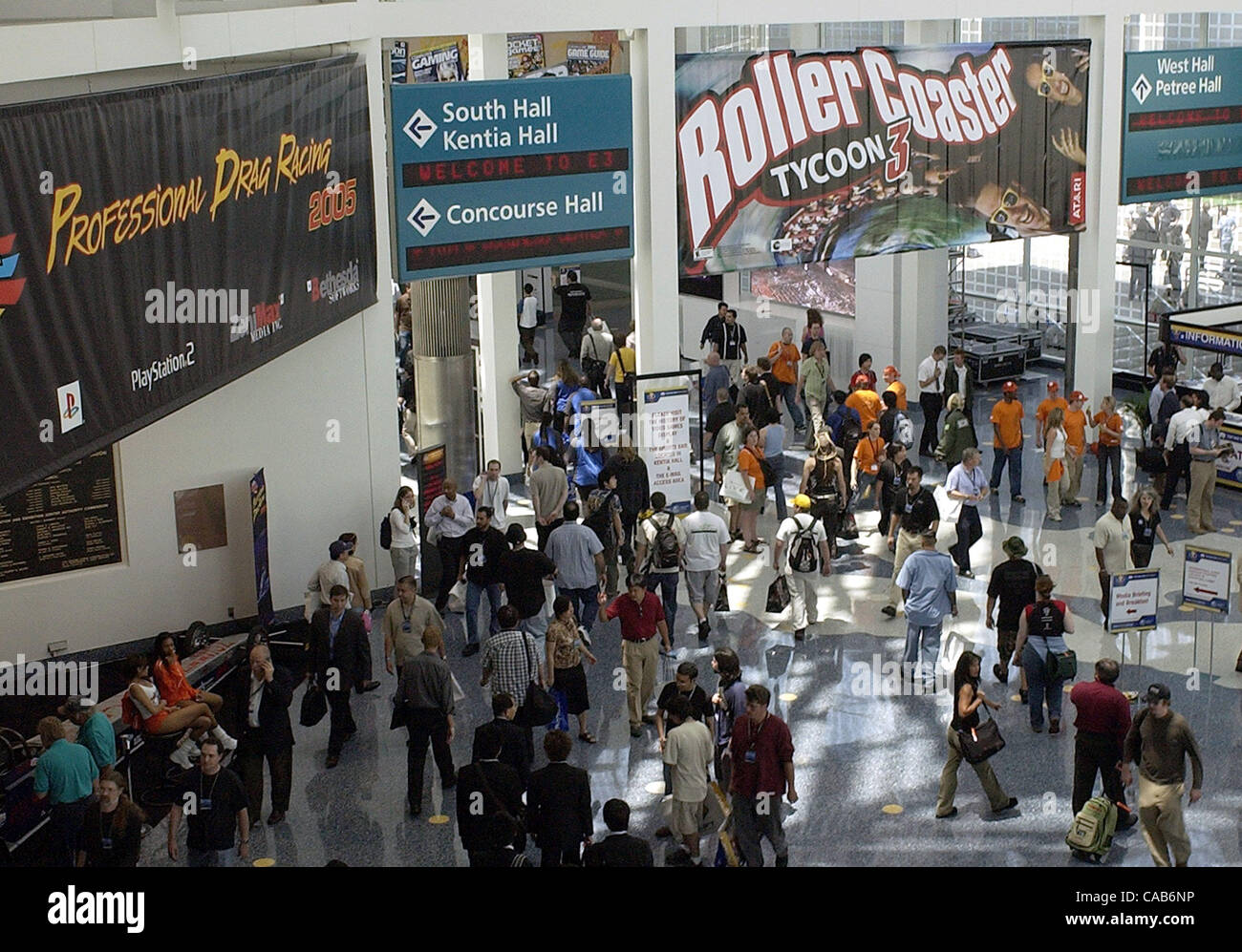 May 12, 2004; Los Angeles, CA, USA; Inside E3, the Electronic ...