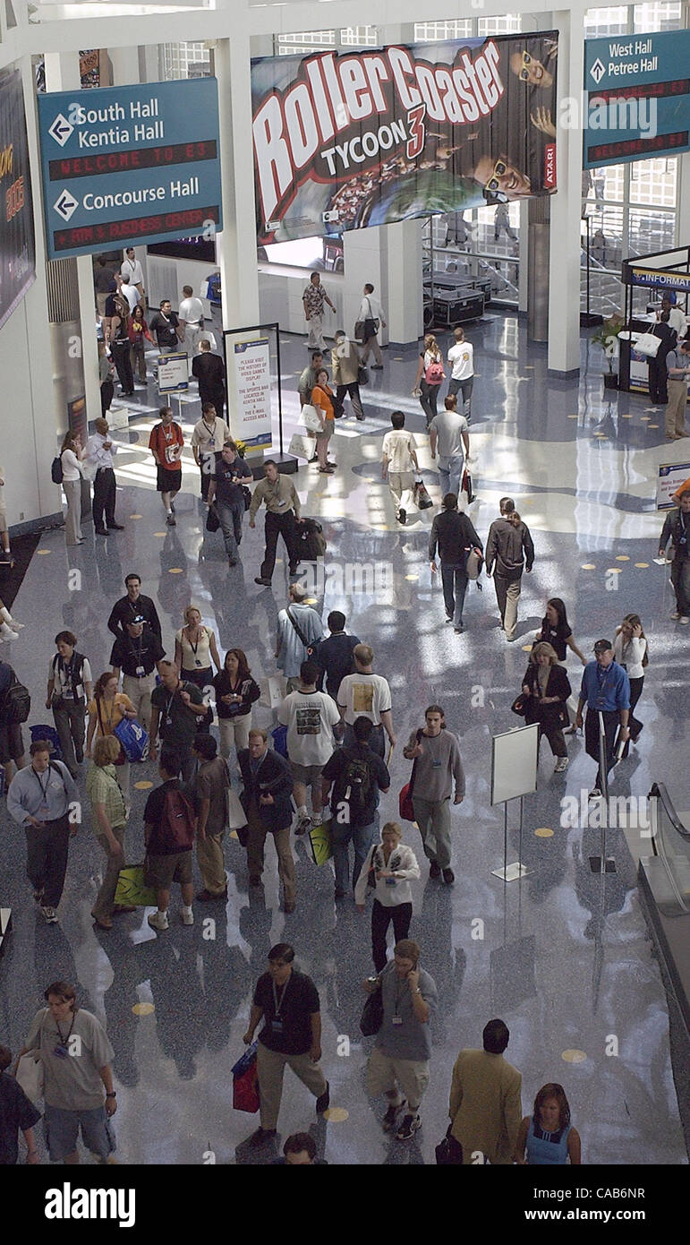 May 12, 2004; Los Angeles, CA, USA; Inside E3, the Electronic ...