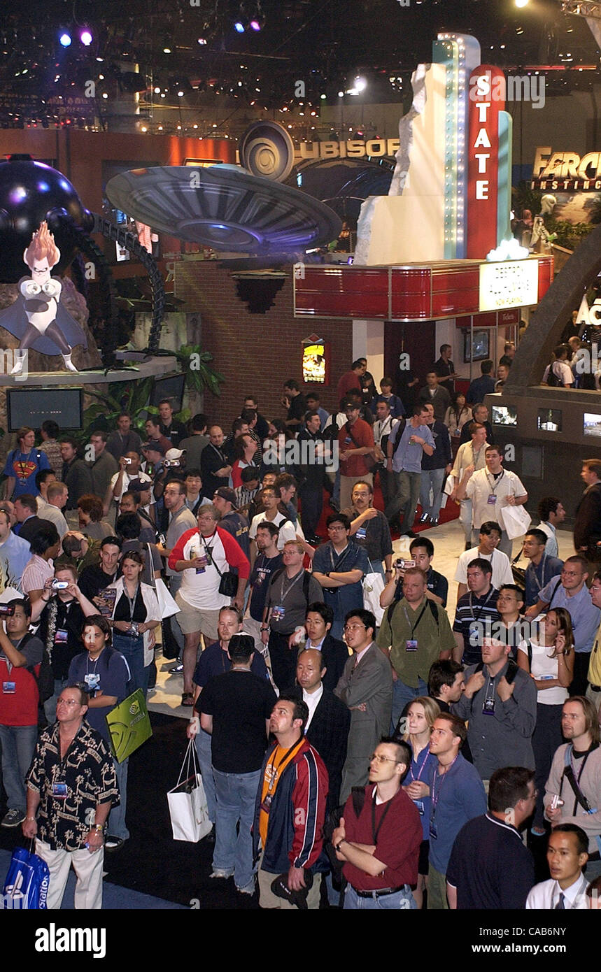 May 12, 2004; Los Angeles, CA, USA; Inside at E3, the Electronic ...