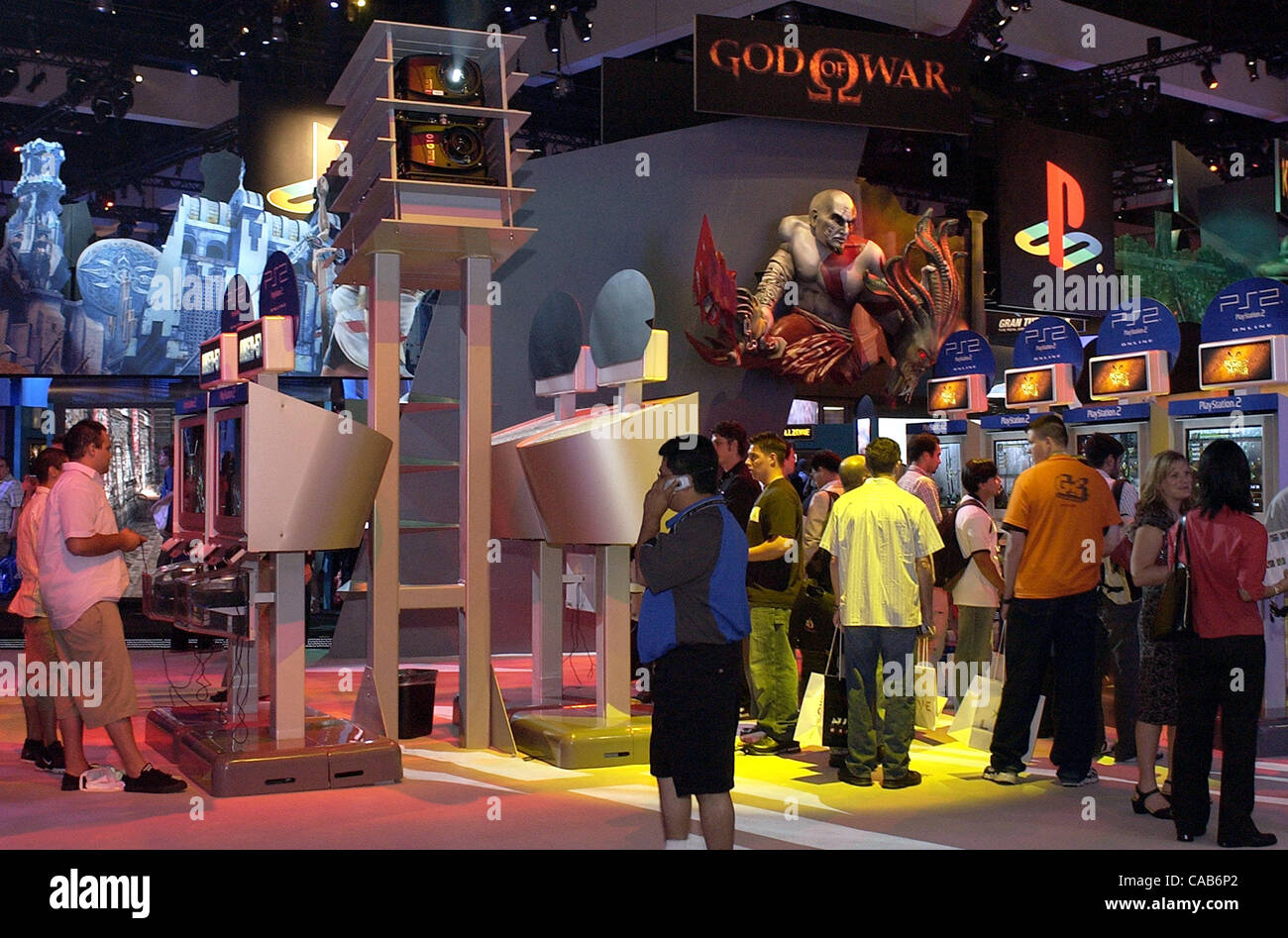 May 12, 2004; Los Angeles, CA, USA; On the floor at E3, the Electronic ...