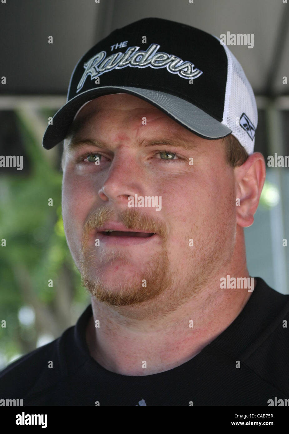 Raiders second-round draft pick, offensive lineman, Jake Grove (cq ...