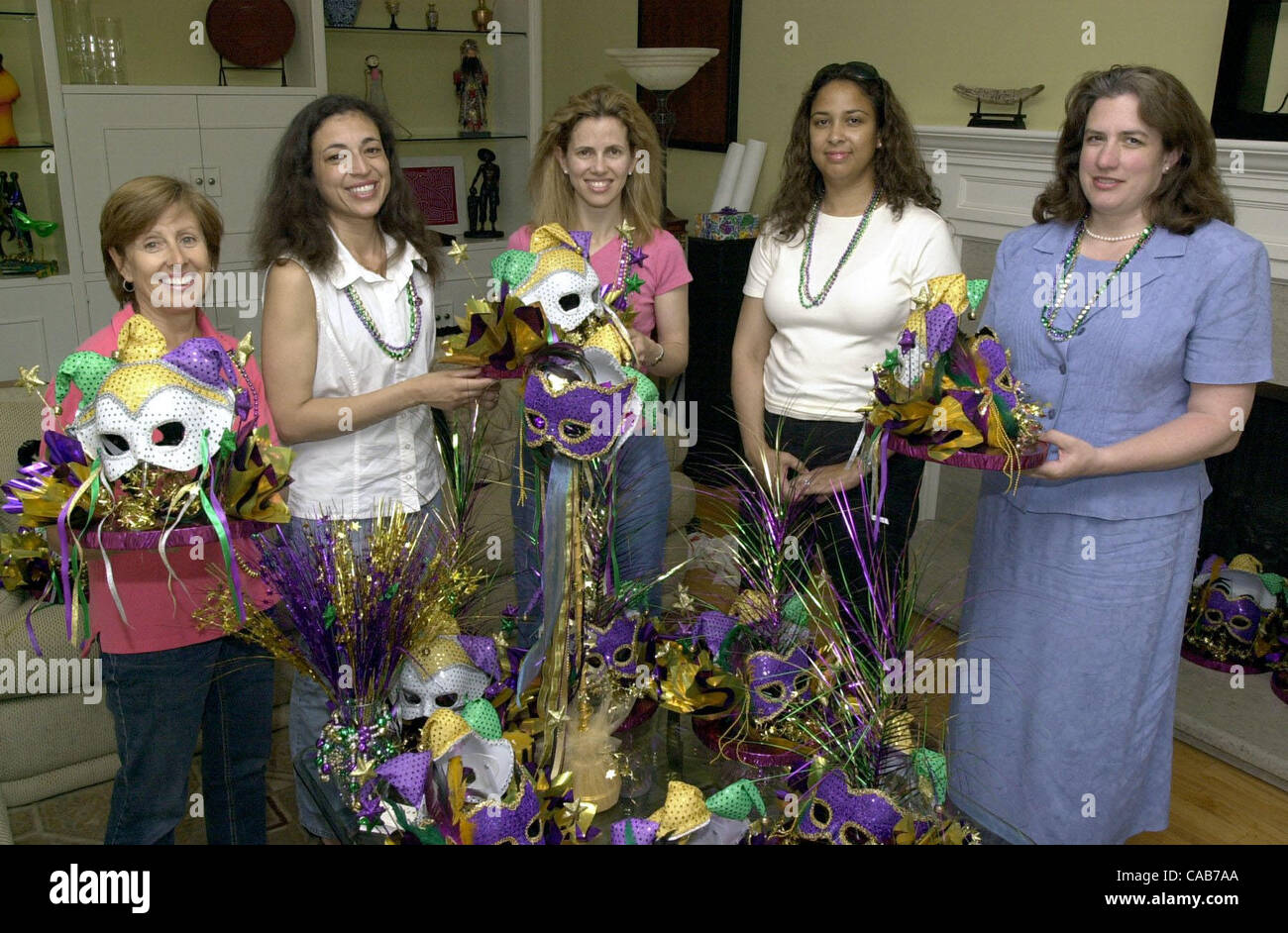 (LtoR) Fiestaval organizers Debbi Hoppe, Candace Tumey, Sheila ...