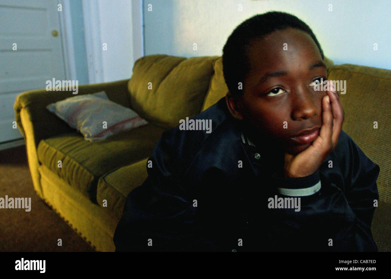 At the Bay Area Rescue Mission in Richmond, Calif. Charles Hopson, 12 ...