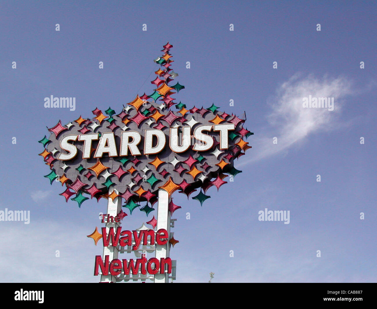 May 16, 2004; Las Vegas, Nevada, USA; The Stardust Lounge in Las Vegas ...