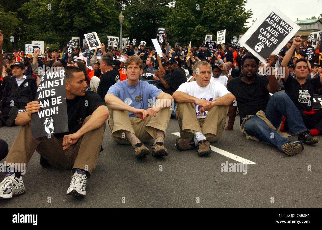 Aids activists hi-res stock photography and images - Alamy