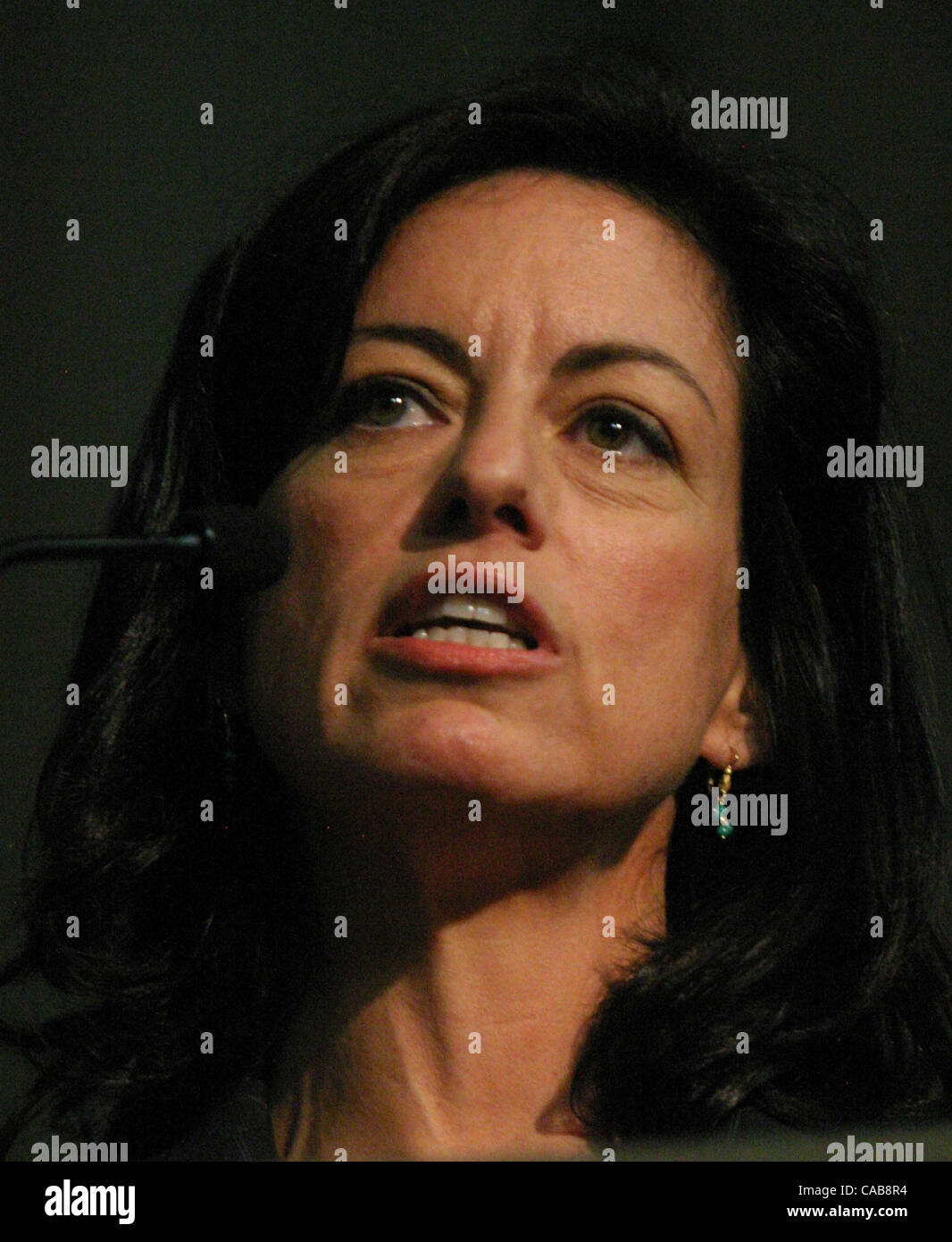 May 24, 2004; New York, NY, USA; Hollywood activist LAURIE DAVID at the ...