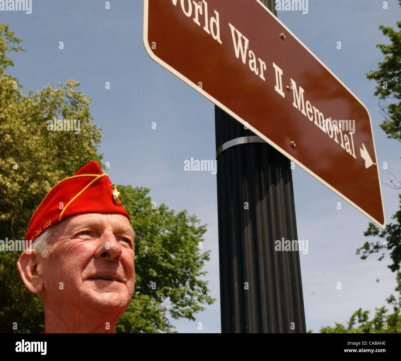 World War II Veterean Ed Copeland attends the opening of the World War ...