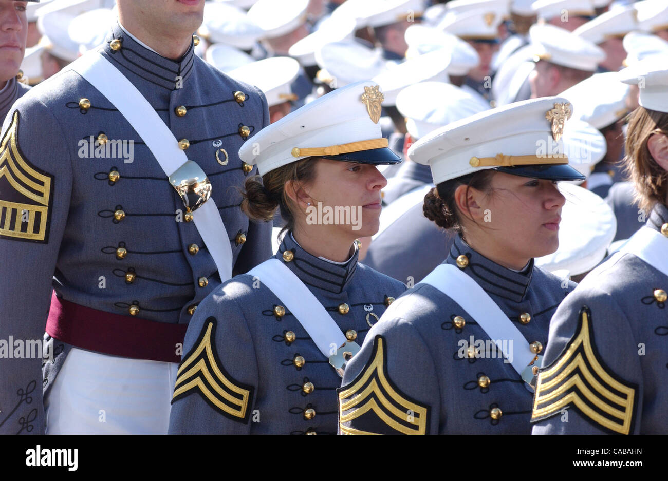 May 29, 2004; New York, NY, USA; The Graduation of the U.S. Militairy ...