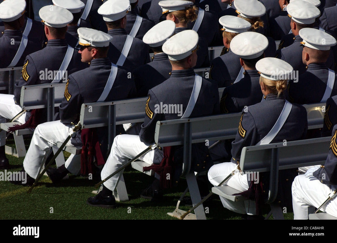 May 29, 2004; New York, NY, USA; The Graduation of the U.S. Militairy ...
