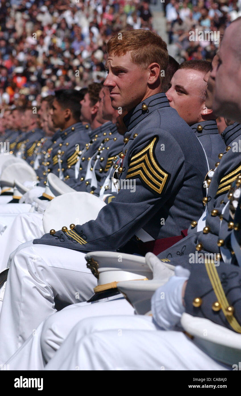 May 29, 2004; New York, NY, USA; The Graduation of the U.S. Militairy ...