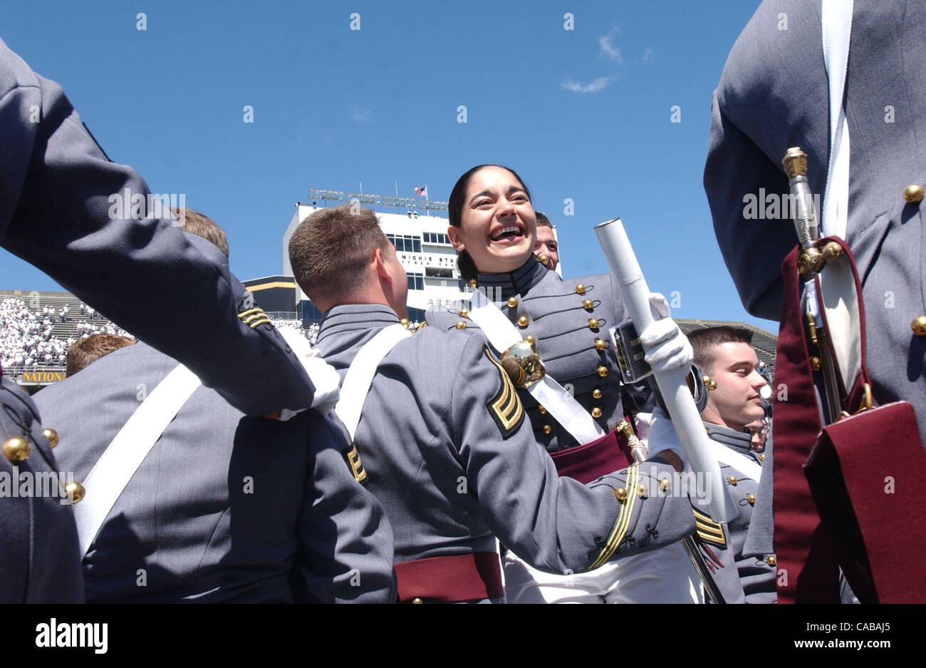 May 29, 2004; New York, NY, USA; The Graduation of the U.S. Militairy ...