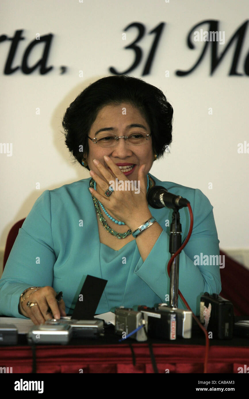 JAKARTA, INDONESIA - MAY 31, 2004 Indonesian President Megawati ...