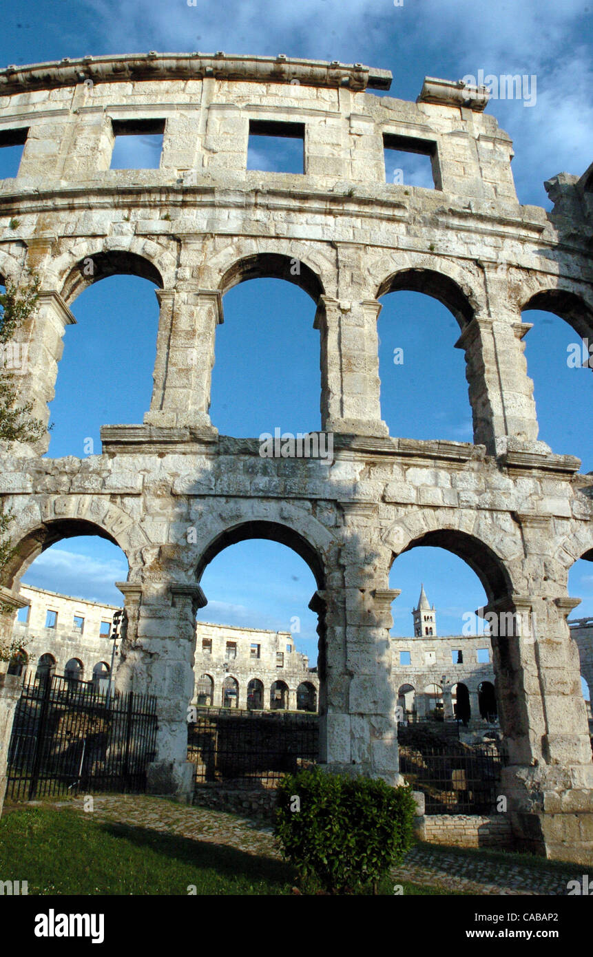©Andrija Ilic Pula, Croatia, June 2004. The Arena in Pula (Croatia ...