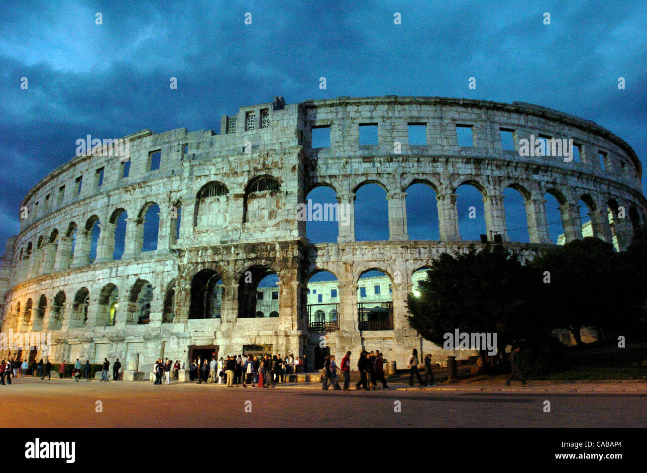 ©Andrija Ilic Pula, Croatia, June 2004. The Arena in Pula (Croatia ...
