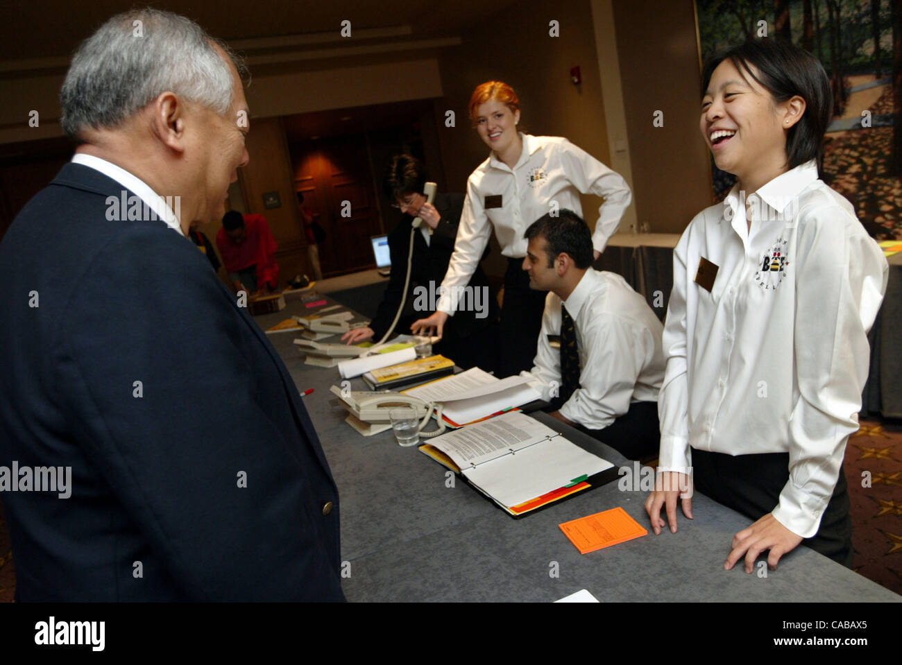 060204 Washington DC--1996 National Bee spelling champion Wendy Guey ...