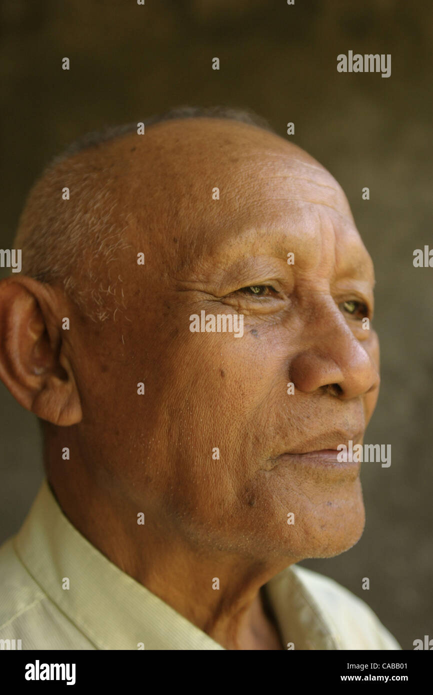 DEPOK, INDONESIA - JUNE 02, 2004 A famous Indonesia literalist and a ...