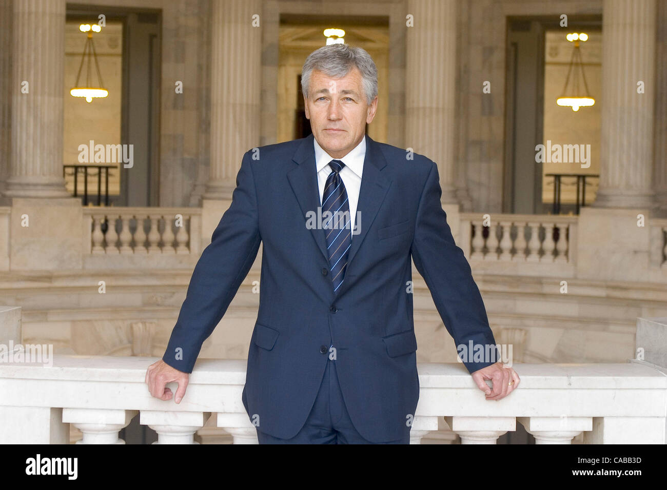 Jun 03, 2004 - Washington, DC, USA - US Senator CHUCK HAGEL (R-NE) in ...